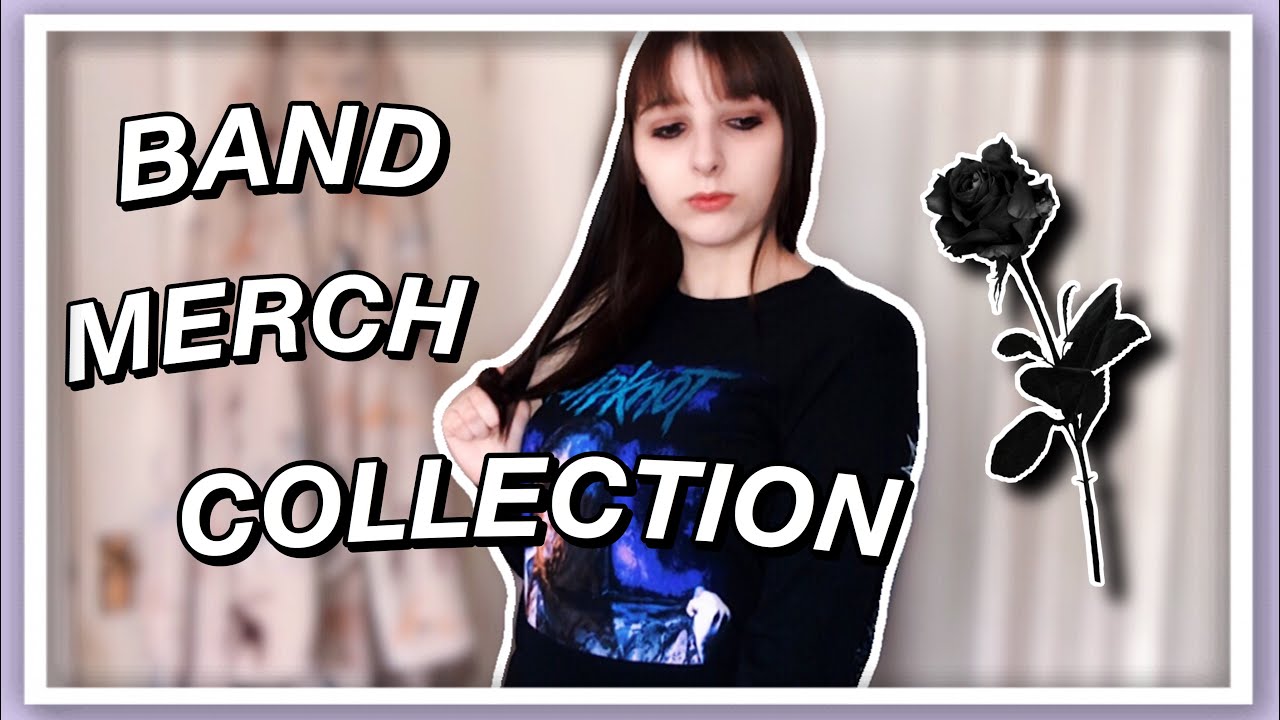 My HUGE Band Merch Collection! 🎶 - YouTube