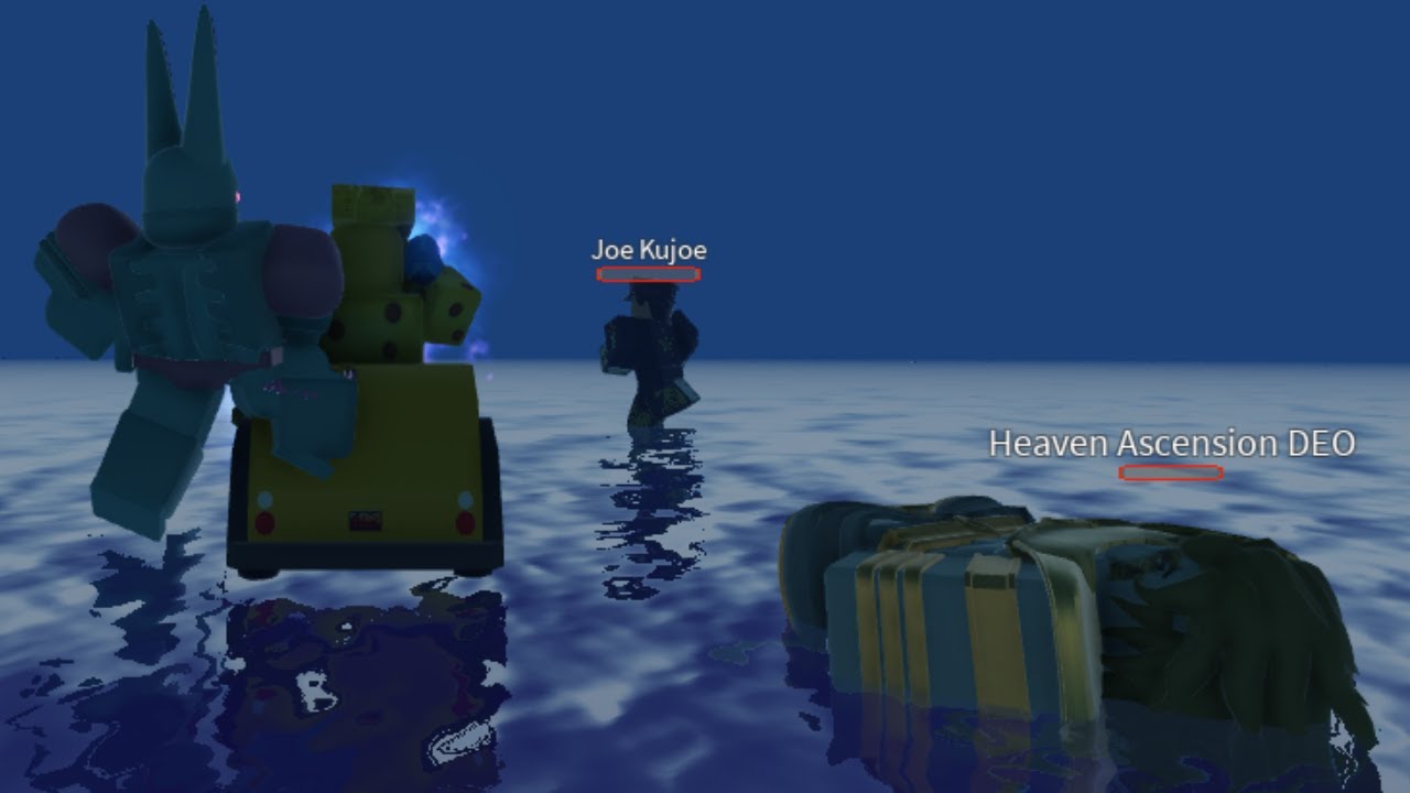 [YBA] Jotaro p6 in DIO OH dimension/Jotaro p6 vs DIO OH - YouTube