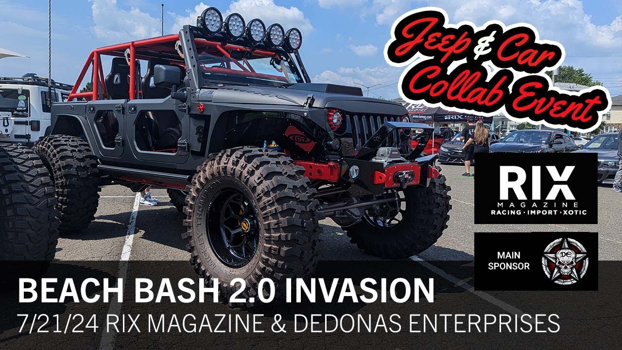 Epic Jeep & Car Meetup: Beach Base 2.0 Invasion | Rix Mag & Dedona's ...