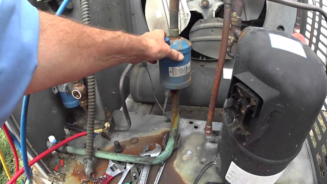 Refrigeration Compressor change (part 1) - YouTube