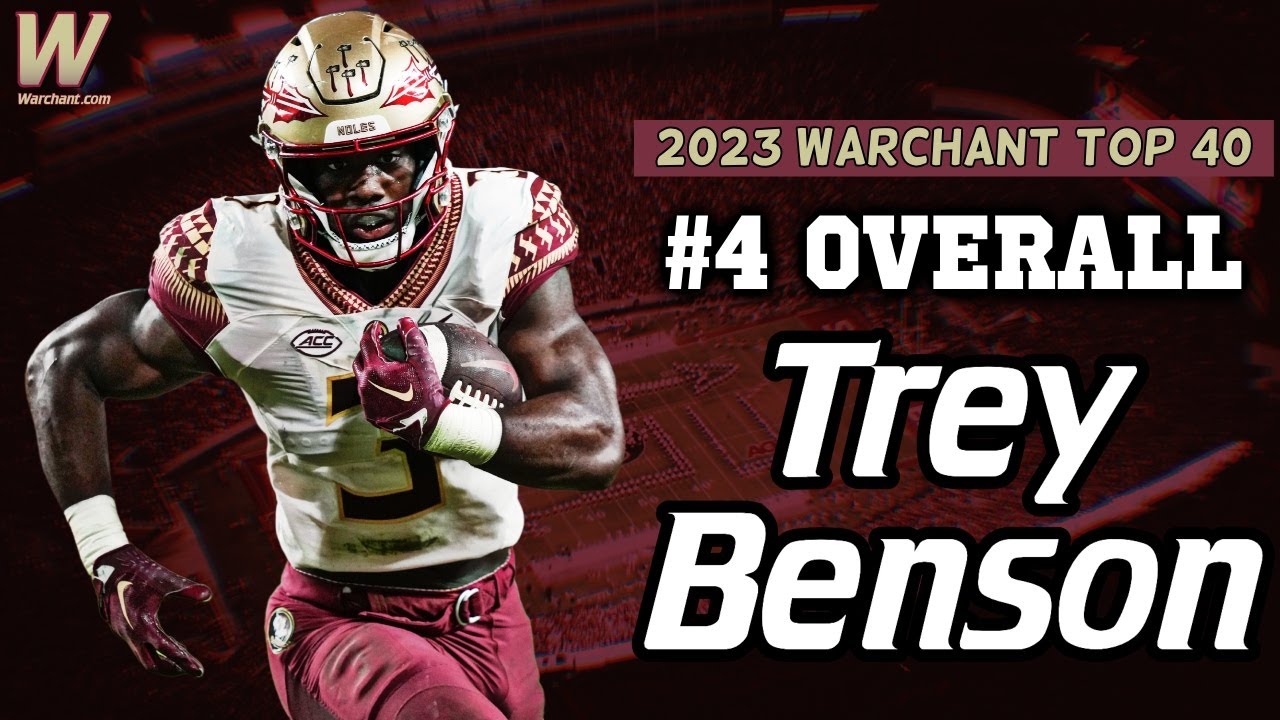 WARCHANT TOP 40 | #4 Trey Benson | FSU Football | Florida State ...
