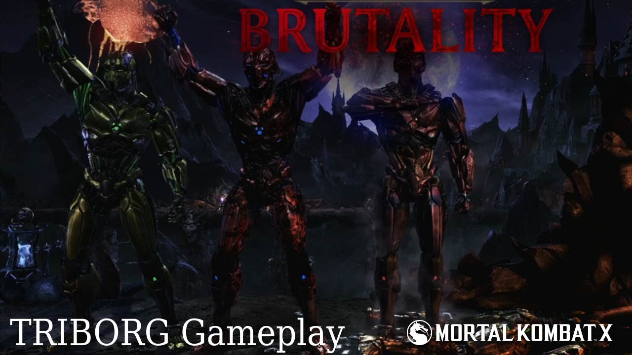 MKX - TRIBORG Gameplay (Kombat Kast) - YouTube