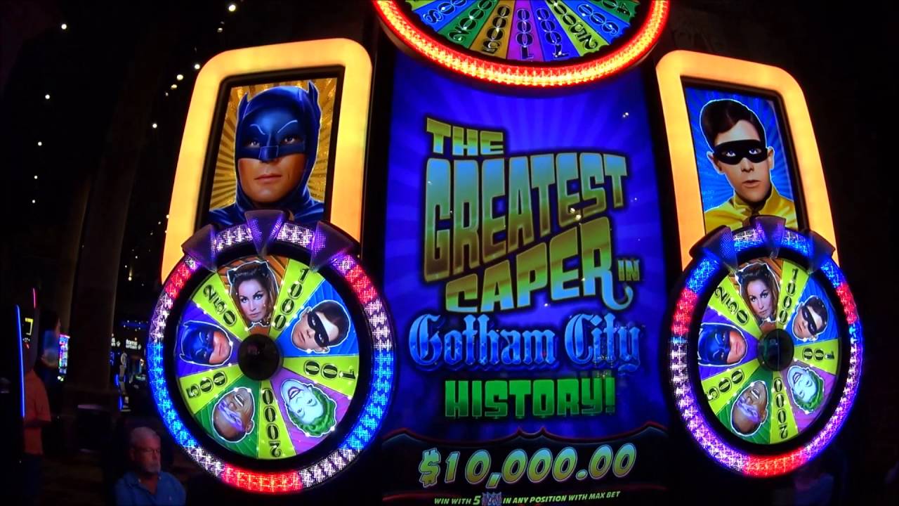 Cool Batman Slot Machine Live Play, The Dynamic Duo with Big Wheel ...