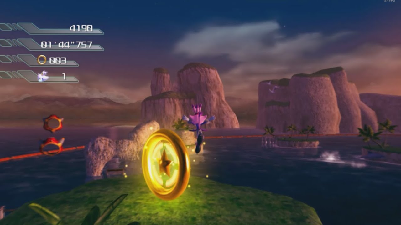 Sonic P-06 Blaze's Wave Ocean - Speedrun: 1:45:074 - YouTube