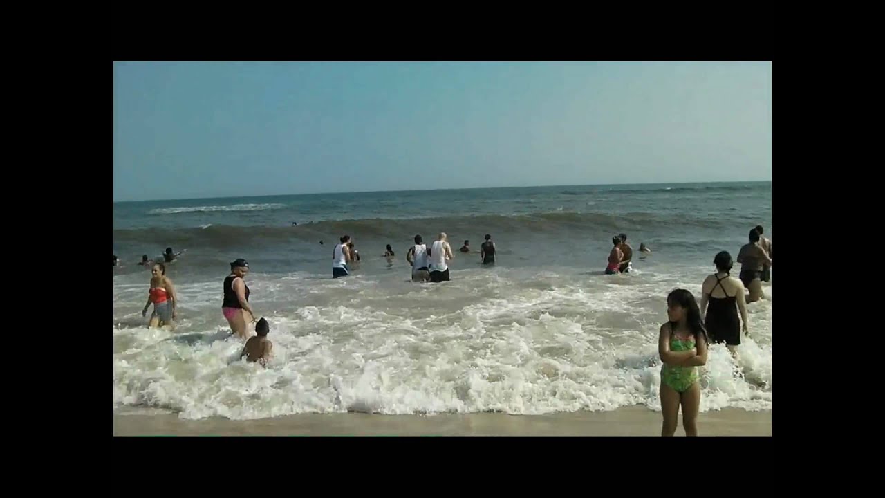 calamityworld - jones beach - crazy waves - YouTube