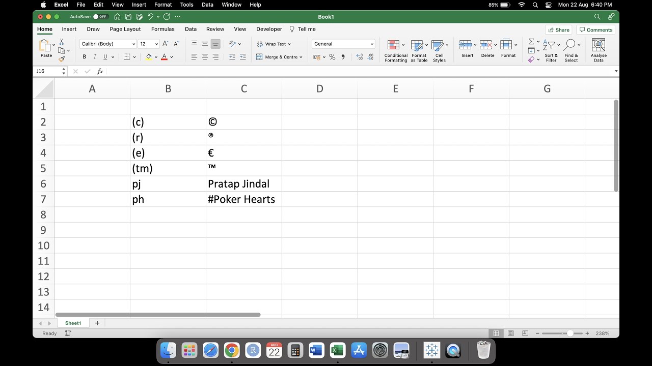 Learn Excel Auto Complete Abbreviations Mac Settings YouTube Learn Excel Auto Complete Abbreviations Mac Settings YouTube