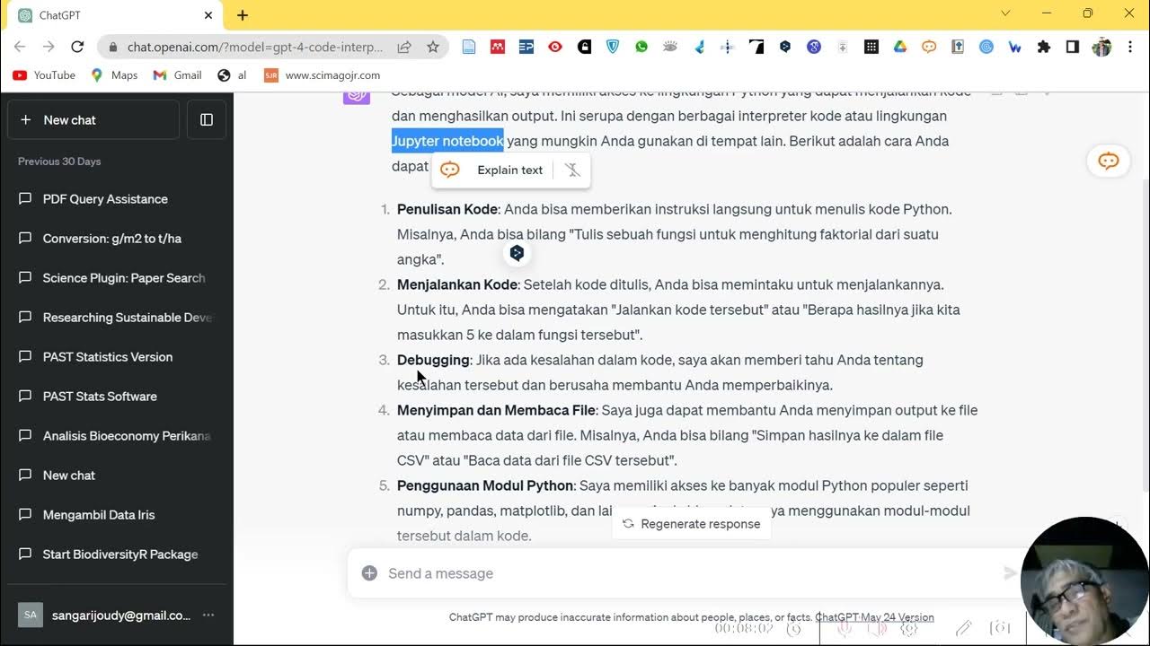 Pengenalan Code Interpreter - YouTube