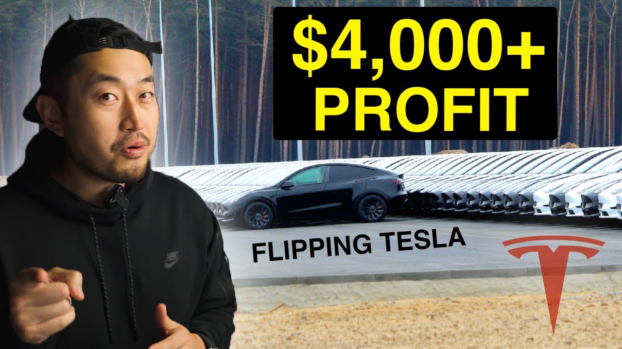How To Make Thousand(s) FLIPPING TESLA Electric Cars 🤑 - YouTube