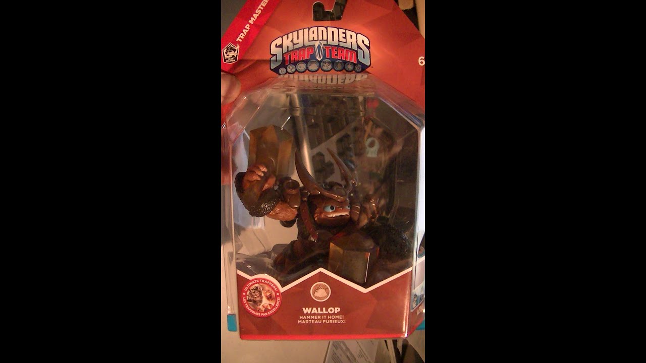 SKYLANDERS TRAP TEAM WALLOP UNBOXING - YouTube
