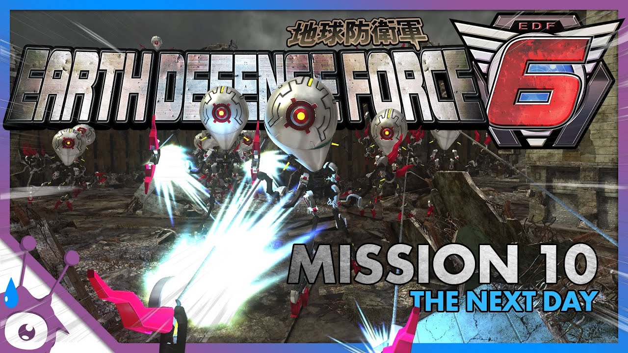 Earth Defense Force 6 - Mission 10 (English Version) - The Next Day ...