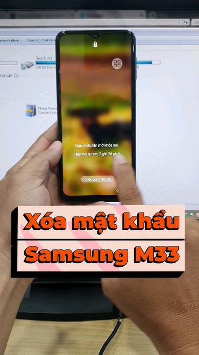 Cách xóa mật khẩu Samsung M33 5G [M336B] #FRP_M33 - YouTube