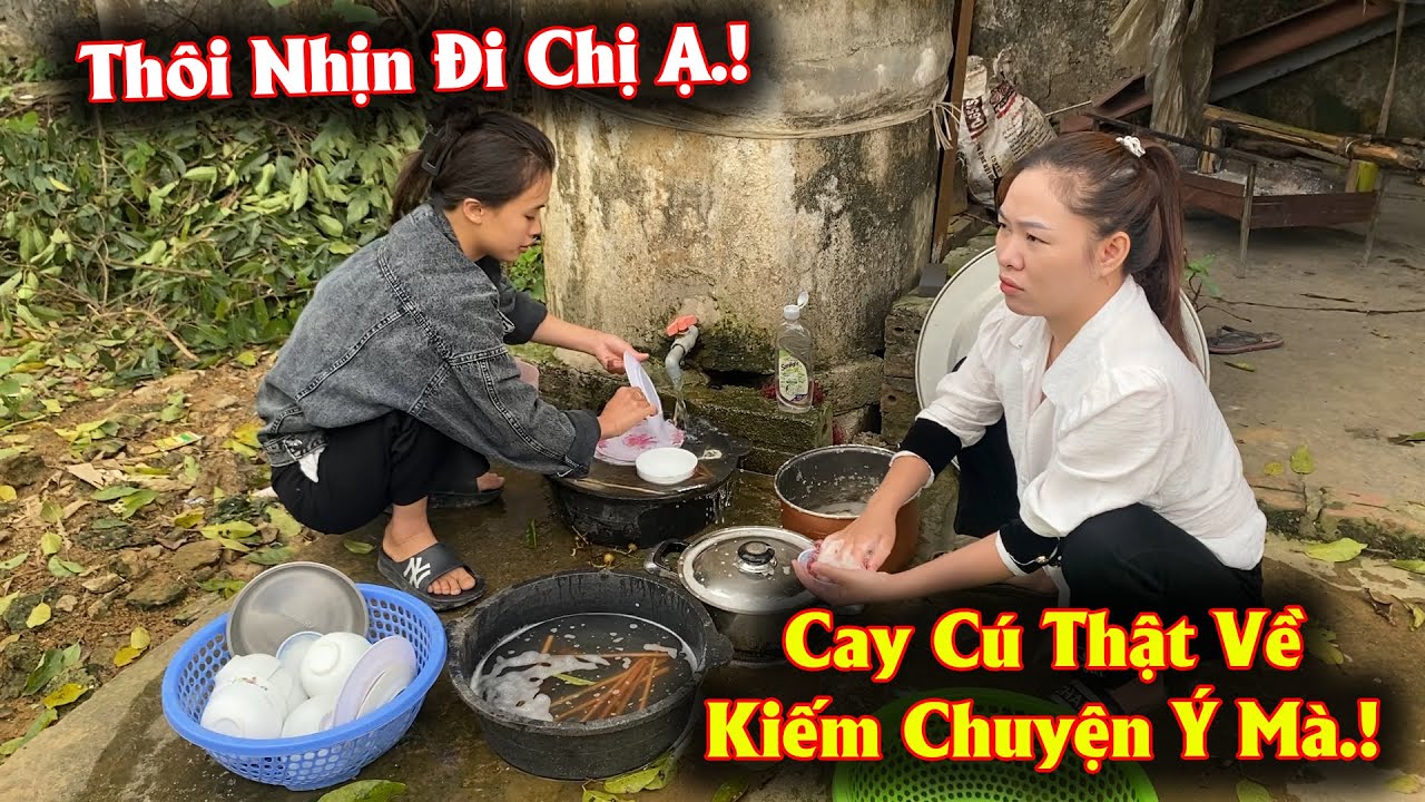 V.Anh Cay Cú Khi Không Được Ăn Mà Phải Rửa Đống Bát Còn Lo Sợ Tí Bị Ăn ...