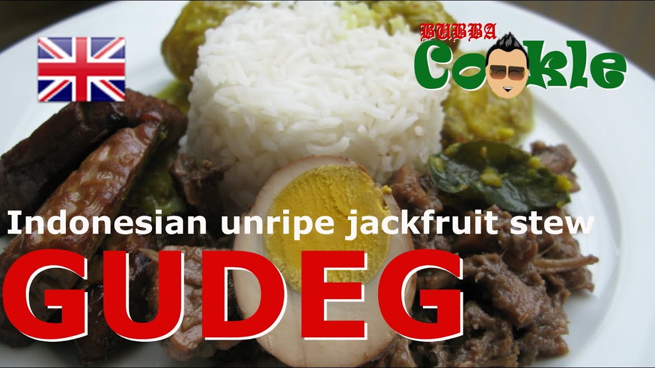 Recipe GUDEG - Indonesian unripe jackfruit stew - YouTube