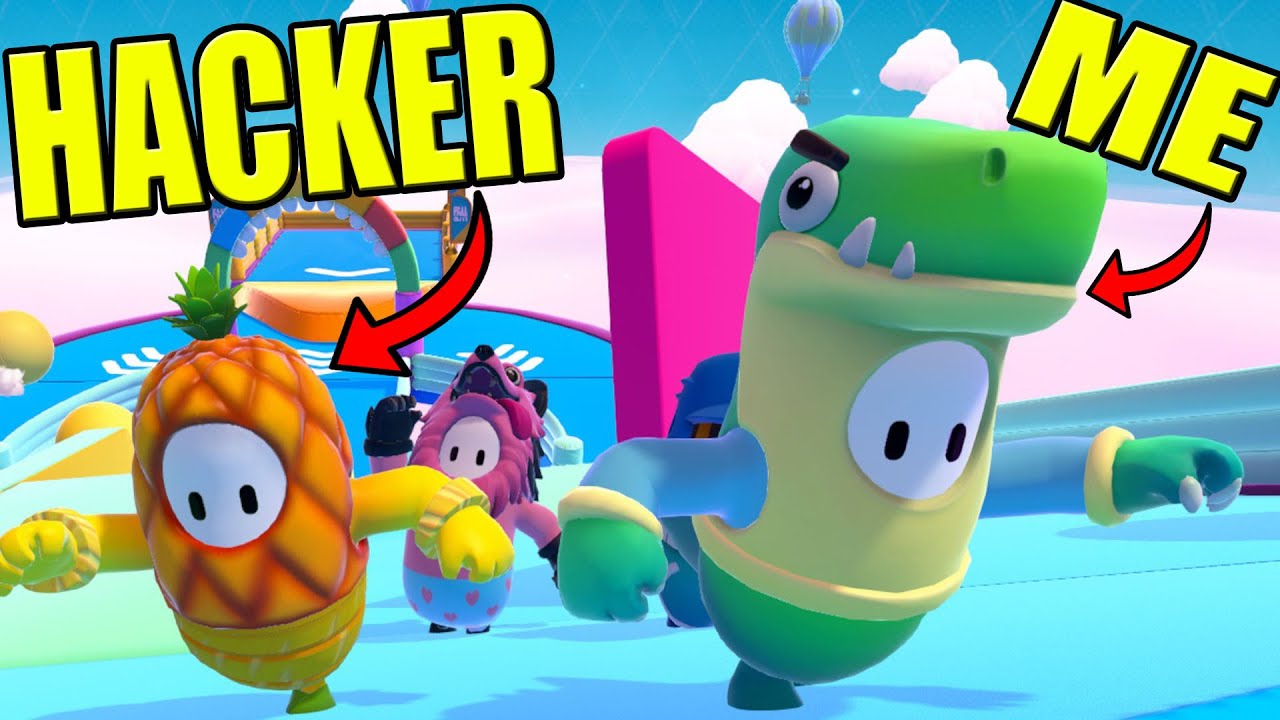 Beating a SPEED HACKER in FALL GUYS!? - Fall Guys: Ultimate Knockout ...