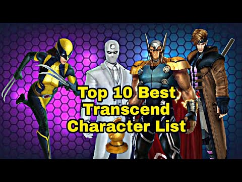 Top 10 Best Transcend Characters List 2021 - Marvel Future Fight - YouTube