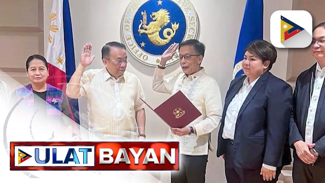 Hans Leo Cacdac, nanumpa bilang ad interim secretary ng DMW - YouTube