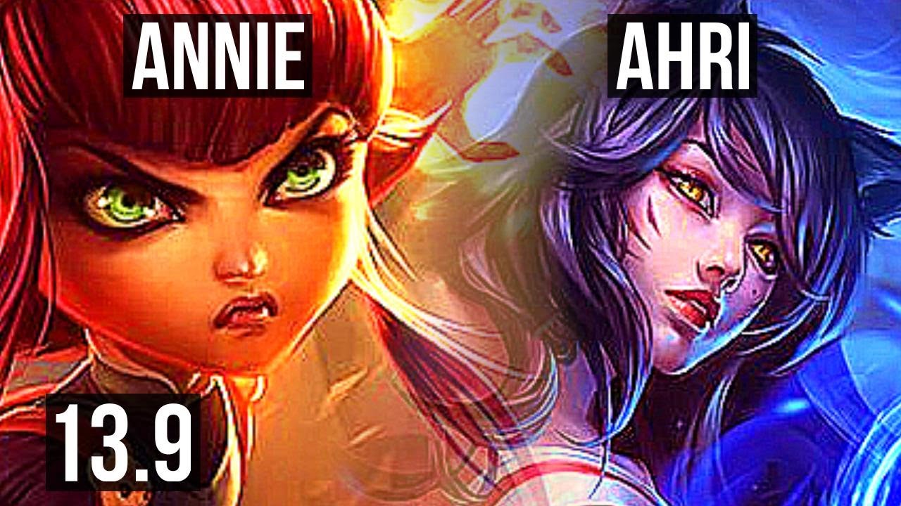 Annie Vs Ahri Mid 1 9m Mastery 6 Solo Kills 9 2 3 300 Games