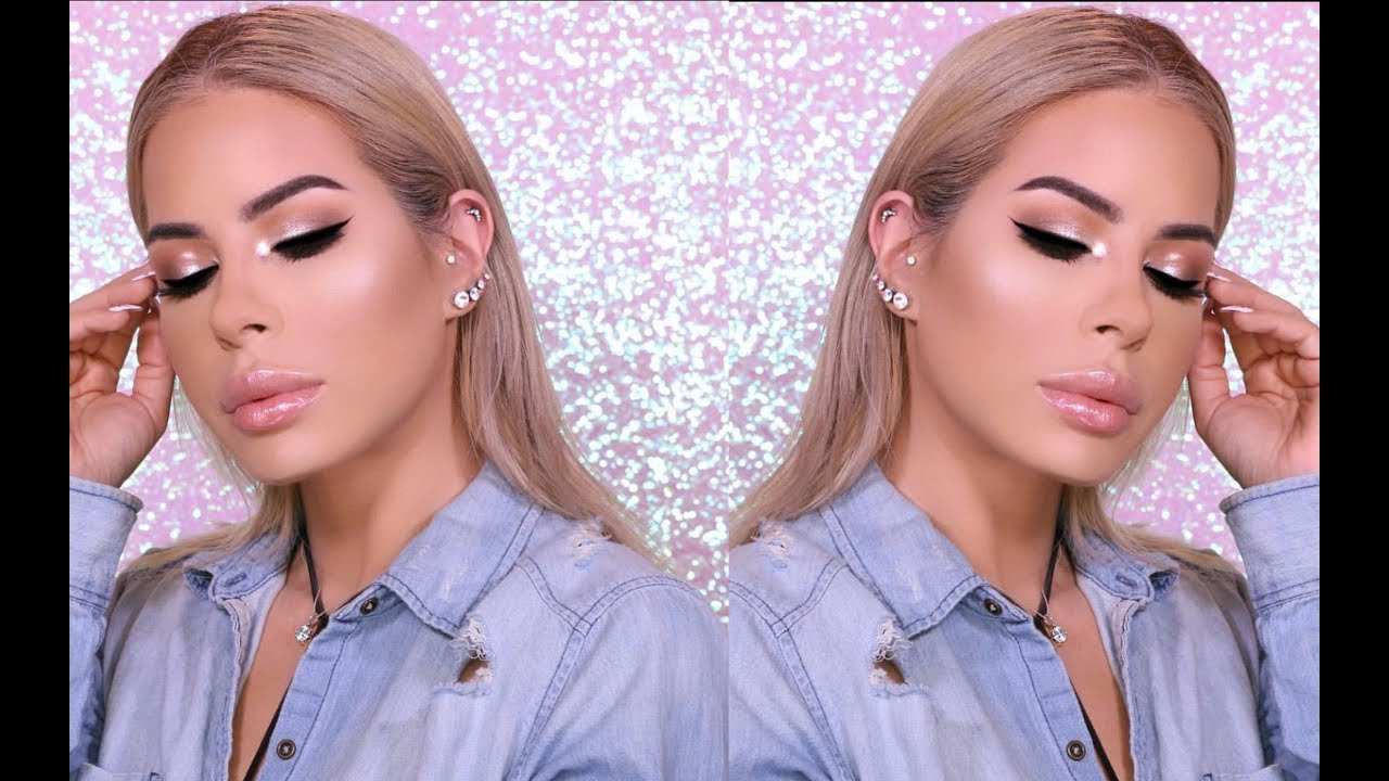 TOO FACED NATURAL EYES PALETTE 10 MINUTE MAKEUP TUTORIAL - YouTube