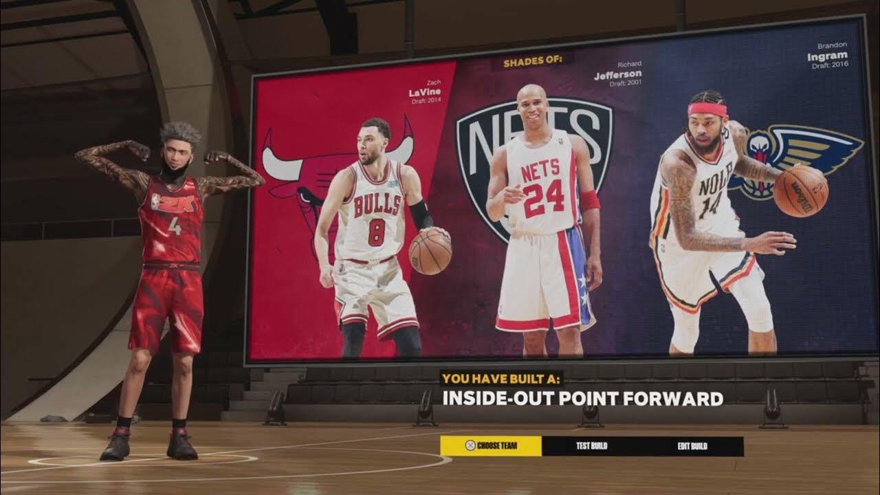 2k23| THE BEST INSIDE-OUT POINT FOWARD BUILD| 6'8 POINT FOWARD WITH ELITE CONTACT DUNKS - YouTube