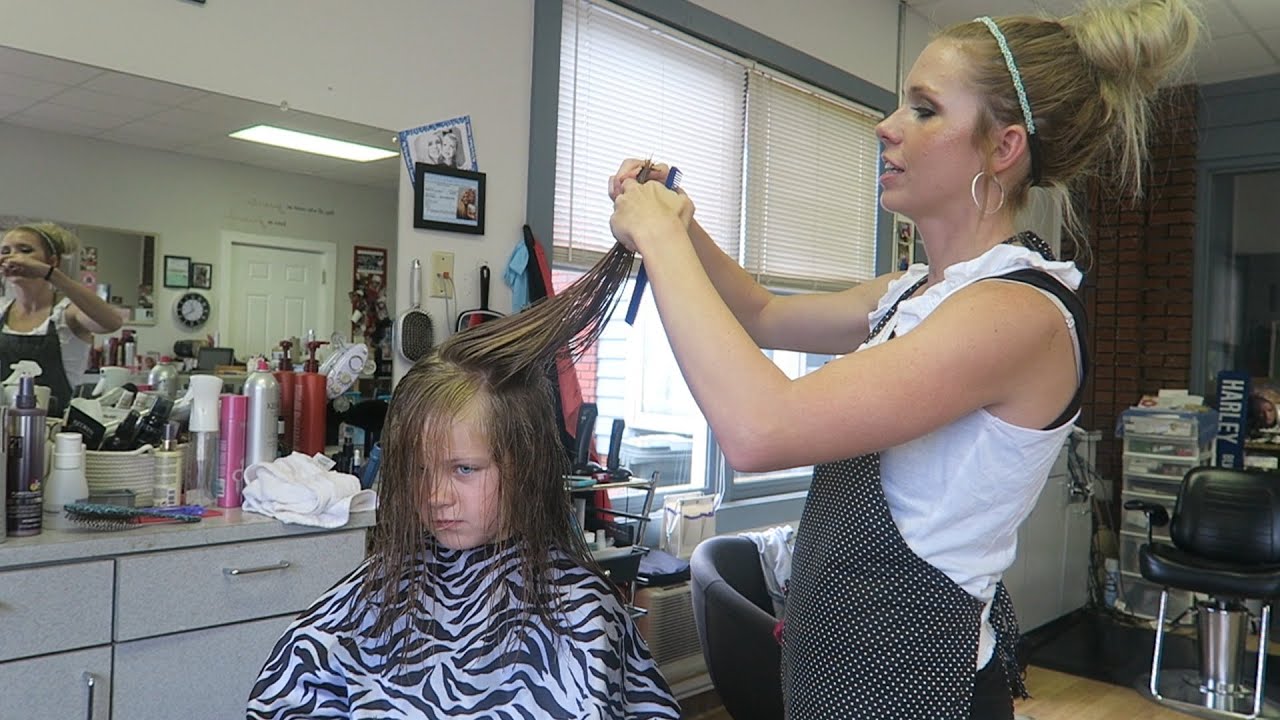 GIRLS HAIR SALON DAY! │9•26•15 DAILY VLOG - YouTube