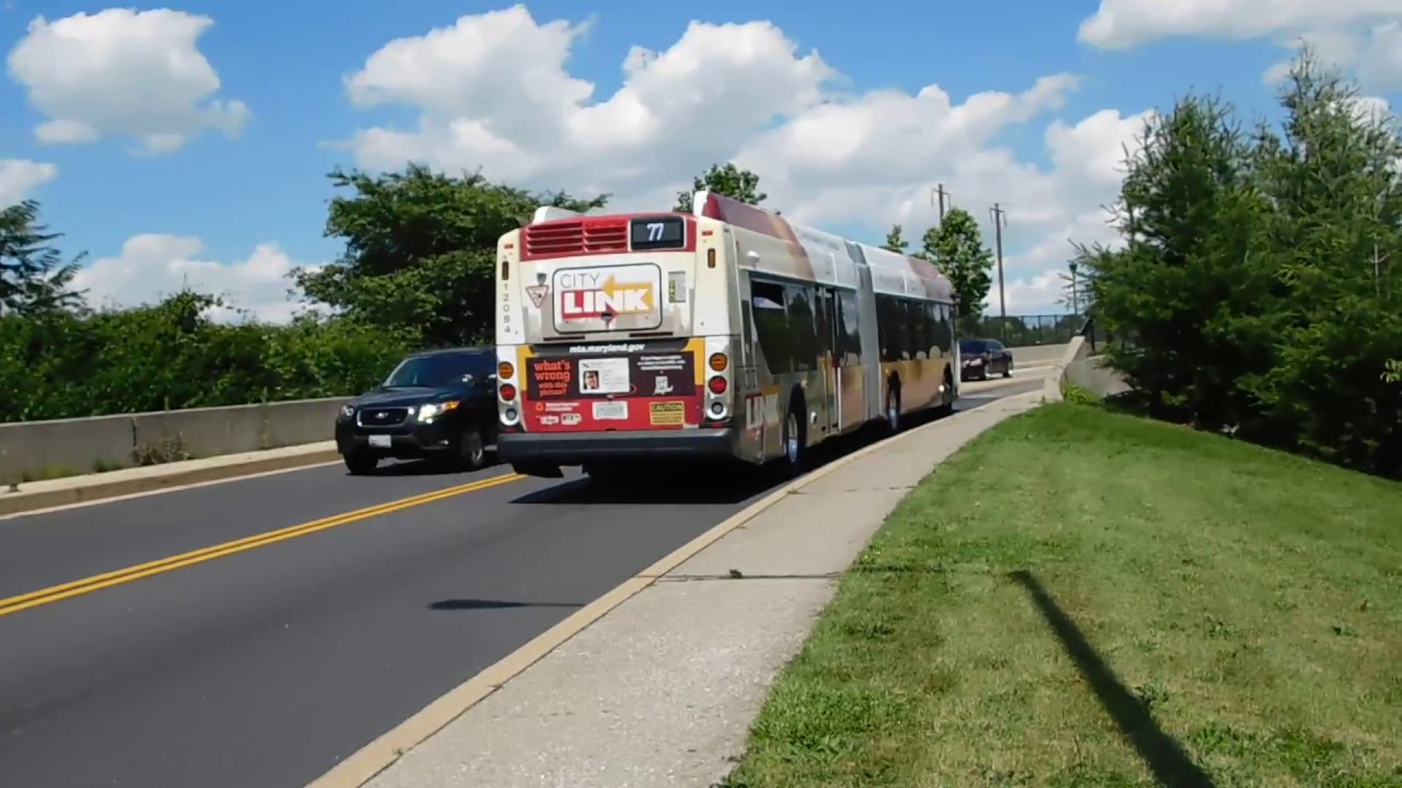 MTA Maryland: 2013 New Flyer XDE60 - Articulated (Hybrid) #12084 ...