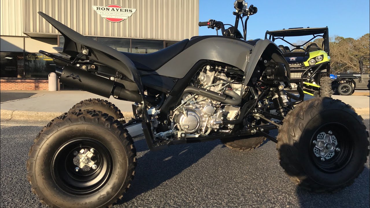 Custom Yamaha Raptor 700R - 68HP built motor - YouTube