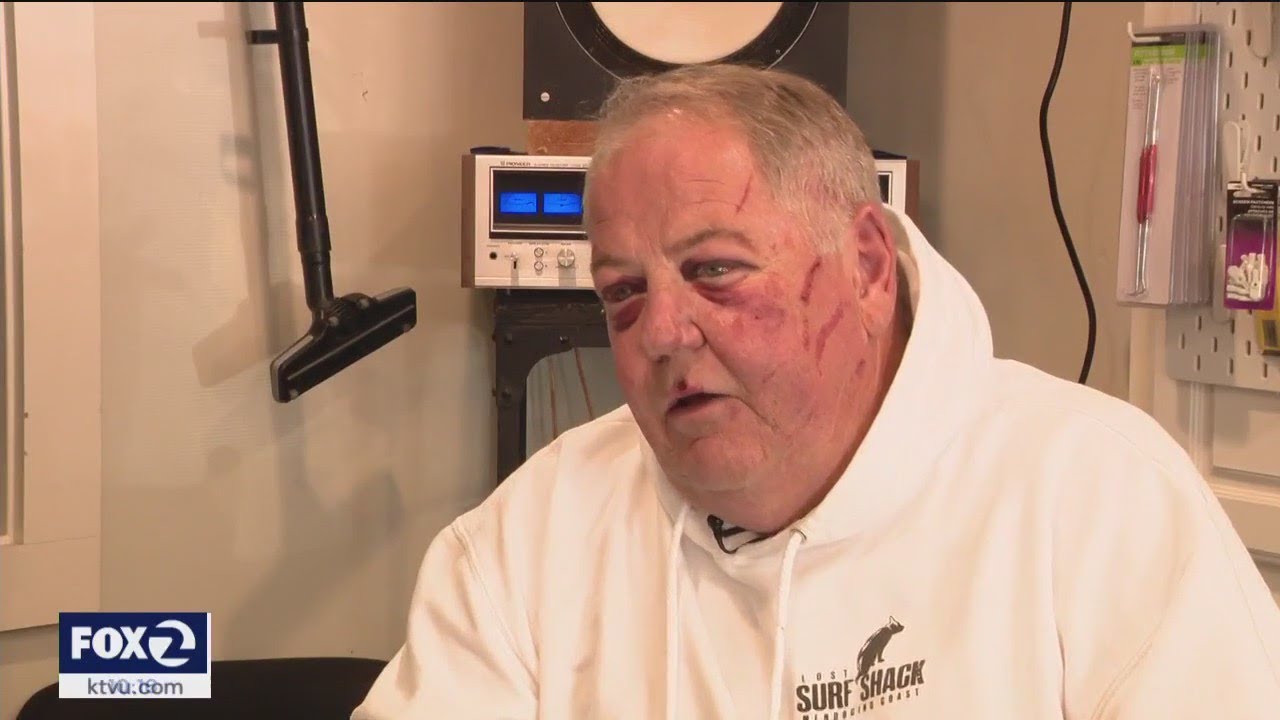 Danville man says he was attacked over a parking spot - YouTube