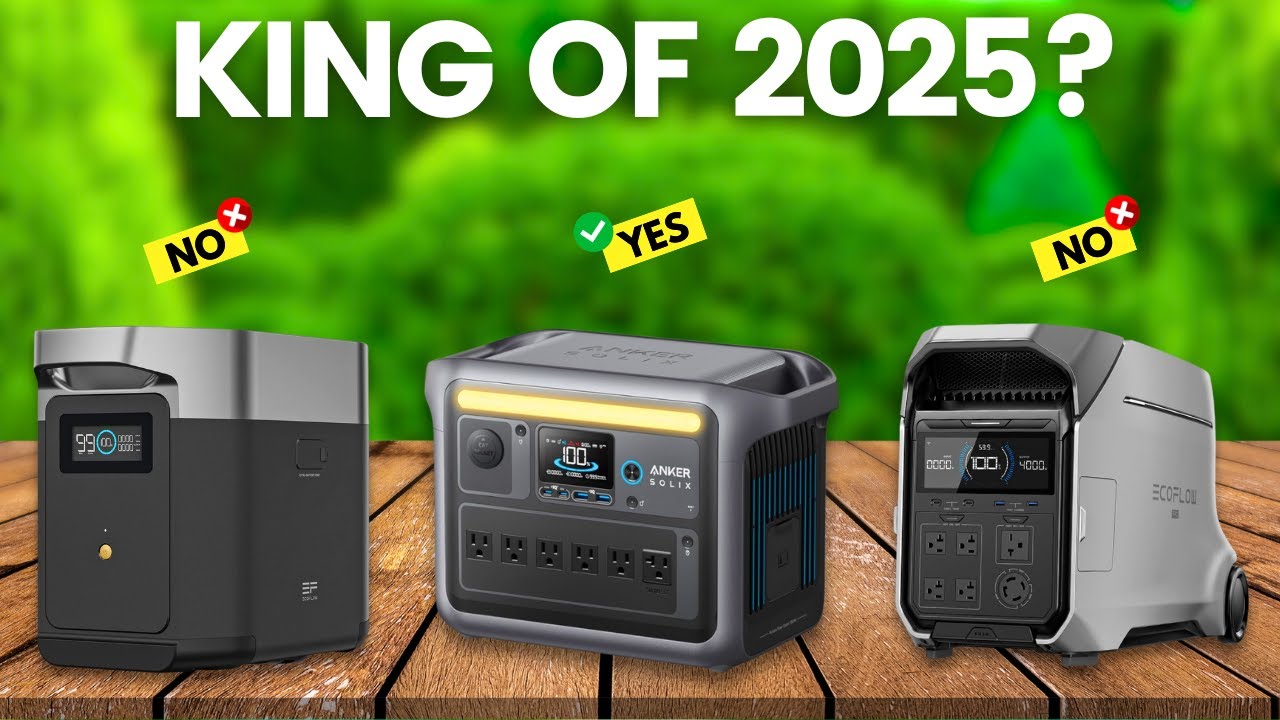 5 Best Solar Generators 2025 - YouTube