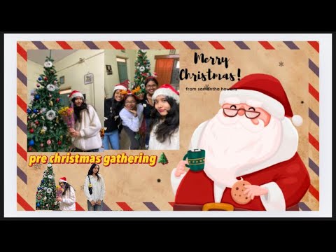 Pre Christmas Gathering🤍🌲 /friends/vlog:09 - YouTube
