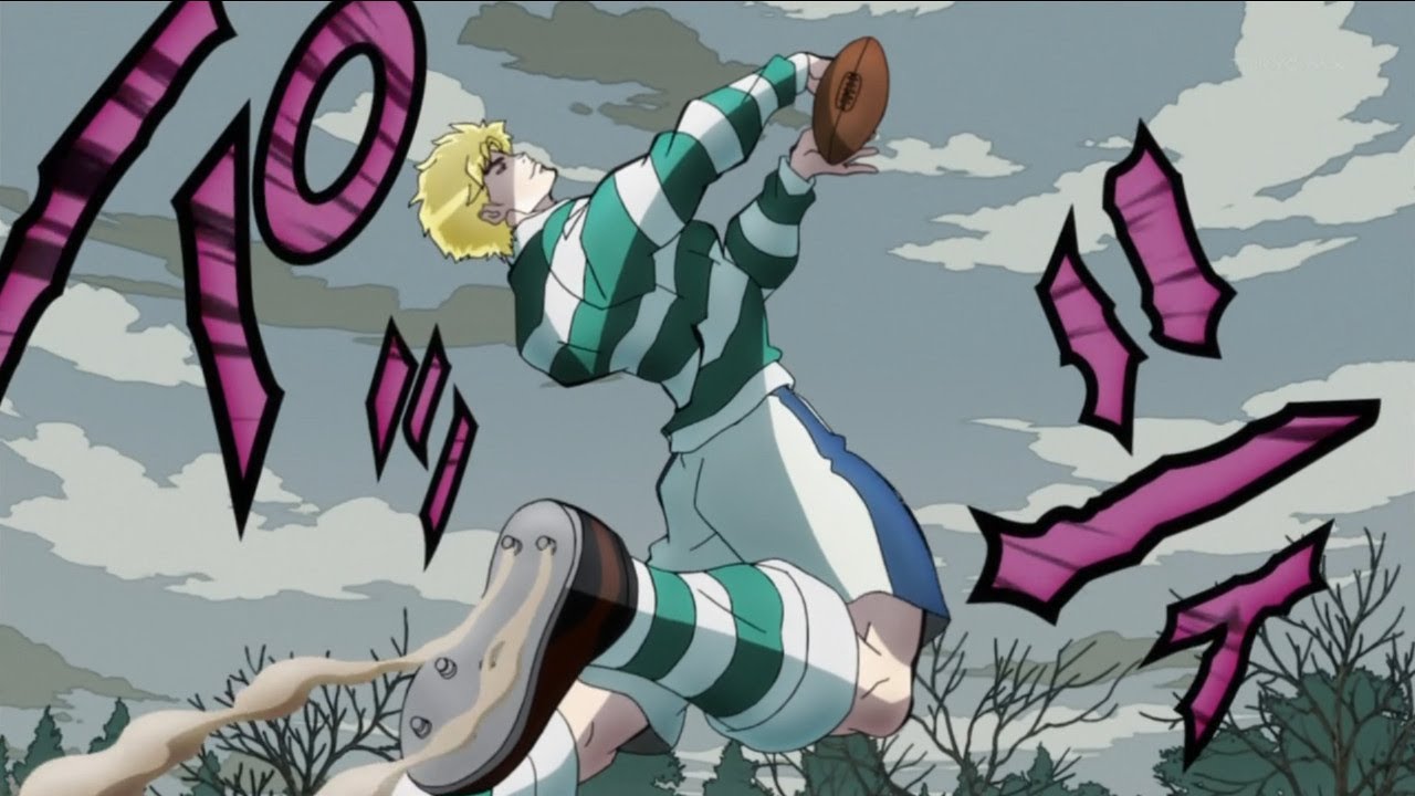 Jonathan and Dio Rugby | JoJo's Bizarre Adventure - YouTube