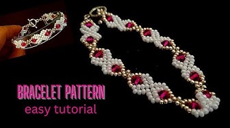 Bracelet making tutorial. Easy beading tutorial. Beginner beading ...
