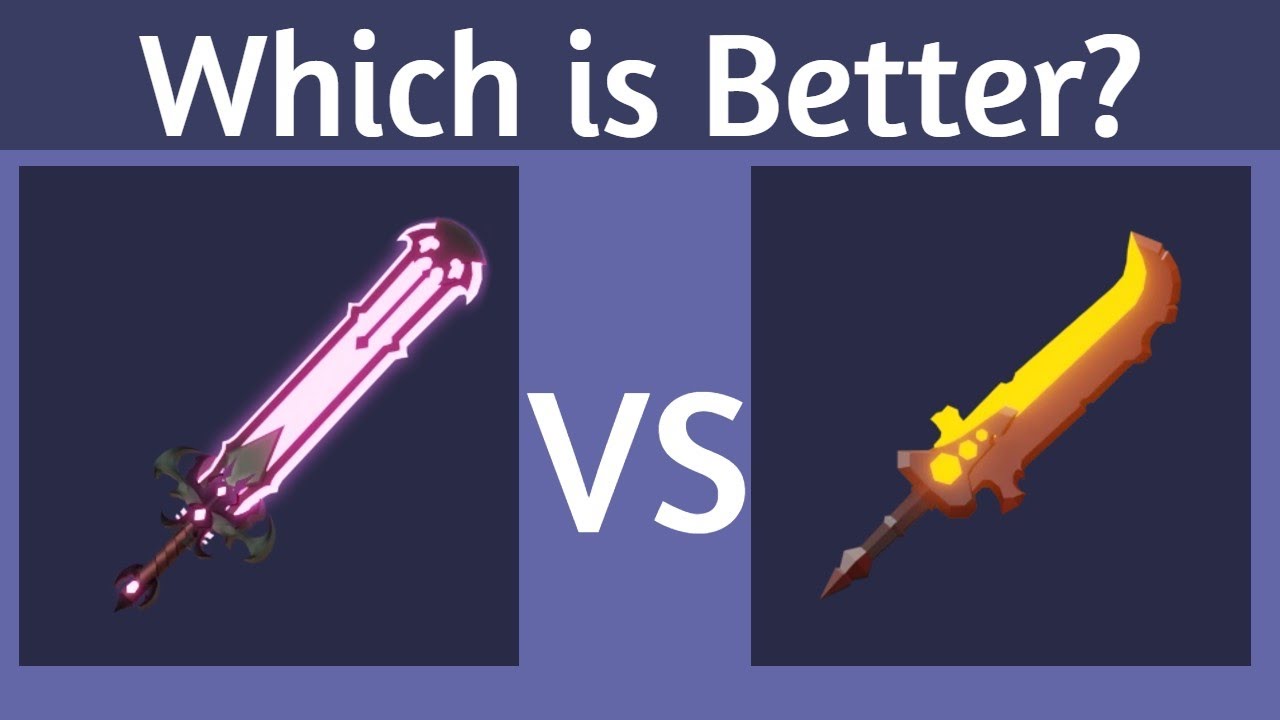 Void Sword Vs Rageblade (Roblox Bedwars) - YouTube