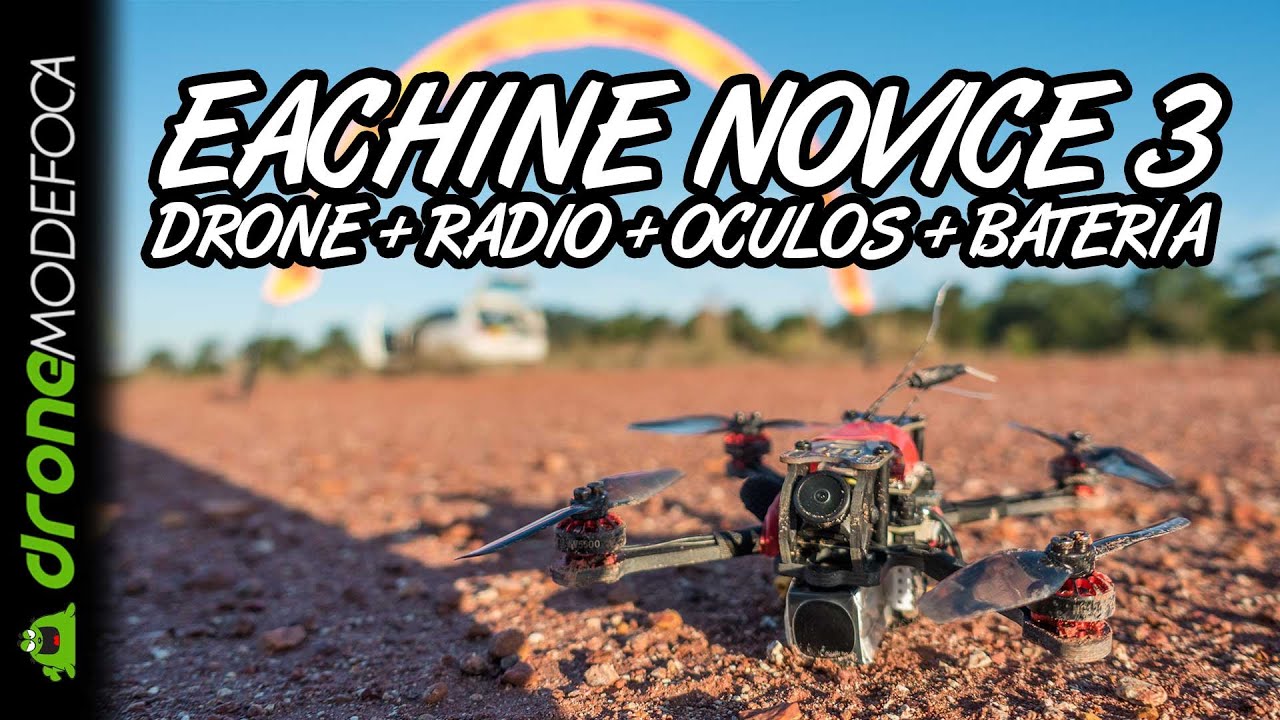 Eachine Novice III Ep.01: UNBOXING e relances do PRIMEIRO VOO - YouTube