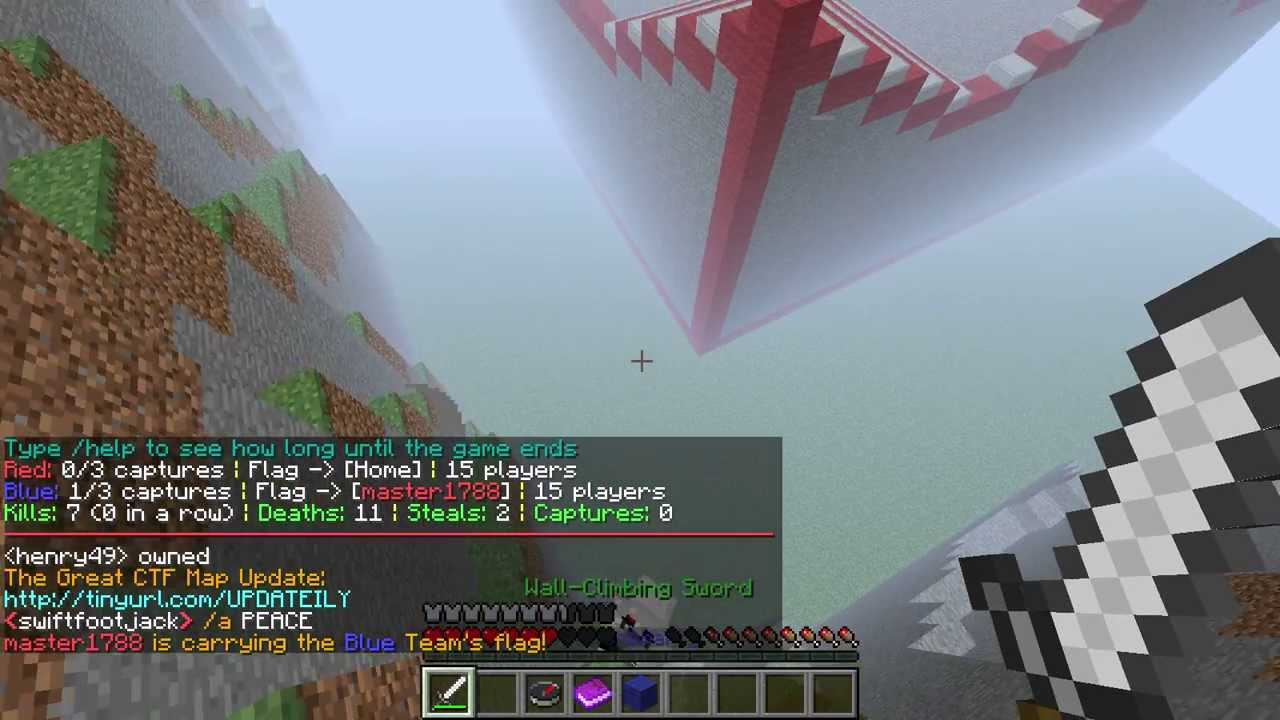 Capturetheflag Minecraft Clip mlg flag mcpvp - YouTube