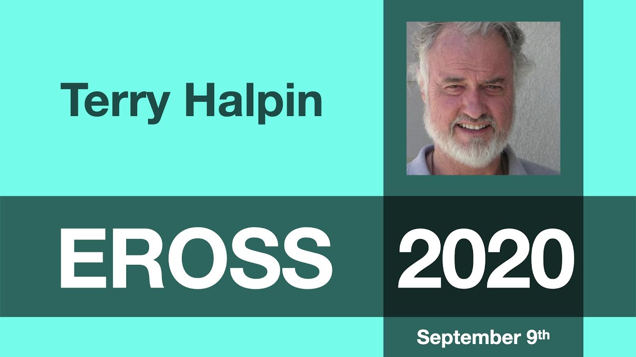 Terry Halpin: Reference Scheme Modelling - YouTube