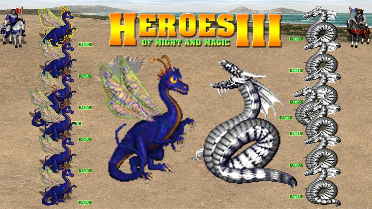 HEROES 3 COMBAT 9999 EACH SLOT SILVER HASPIDS VS 7X7670 PRIMAL FAERIE ...