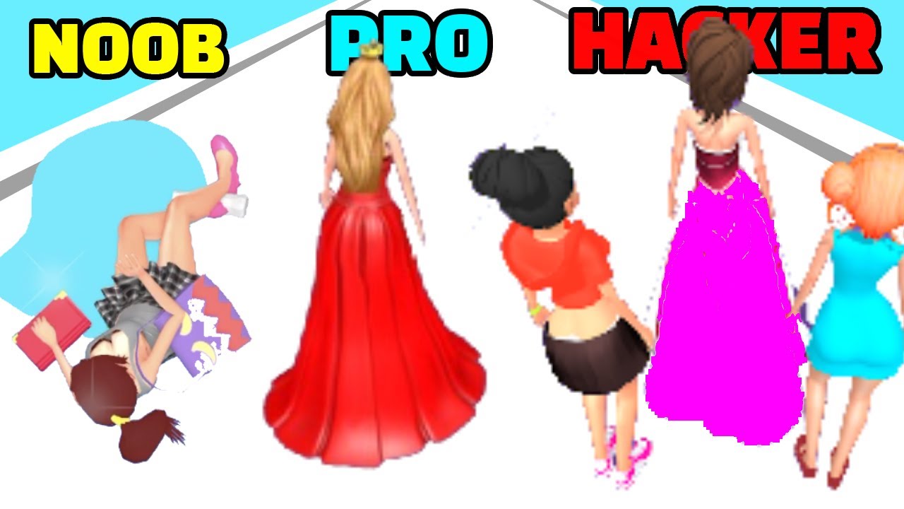 NOOB vs PRO vs HACKER in QUEEN BEE - YouTube