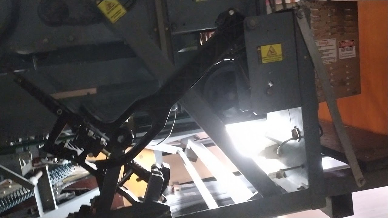 Brunswick gs 96 bowling pin setter - YouTube