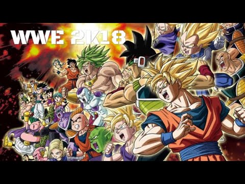 WWE 2K18 Dragon Ball Z Characters Entrances (CAWS) - YouTube