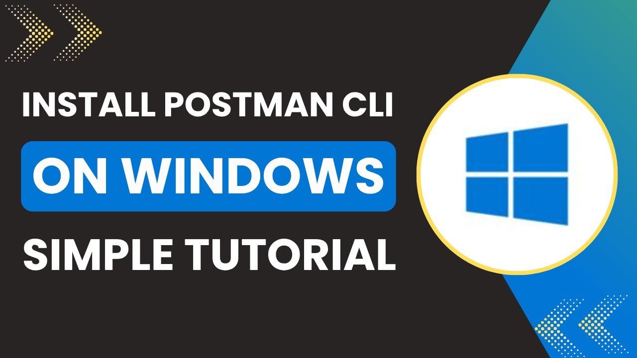 How to Install Postman CLI on Windows - YouTube