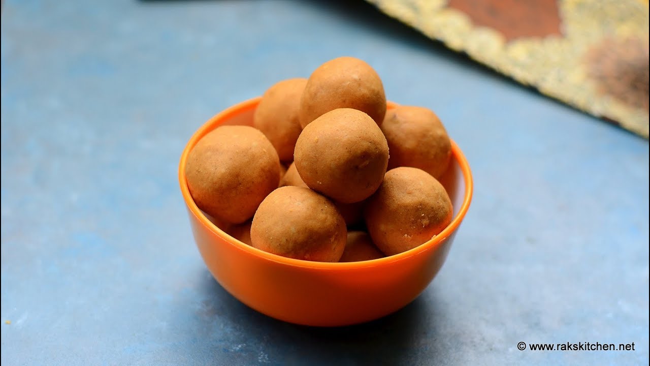 How to make Sattu laddu, healthy snack for kids - YouTube