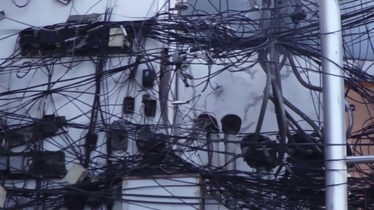 Electricians Could You Fix This Mess? - Philippines Wiring - YouTube