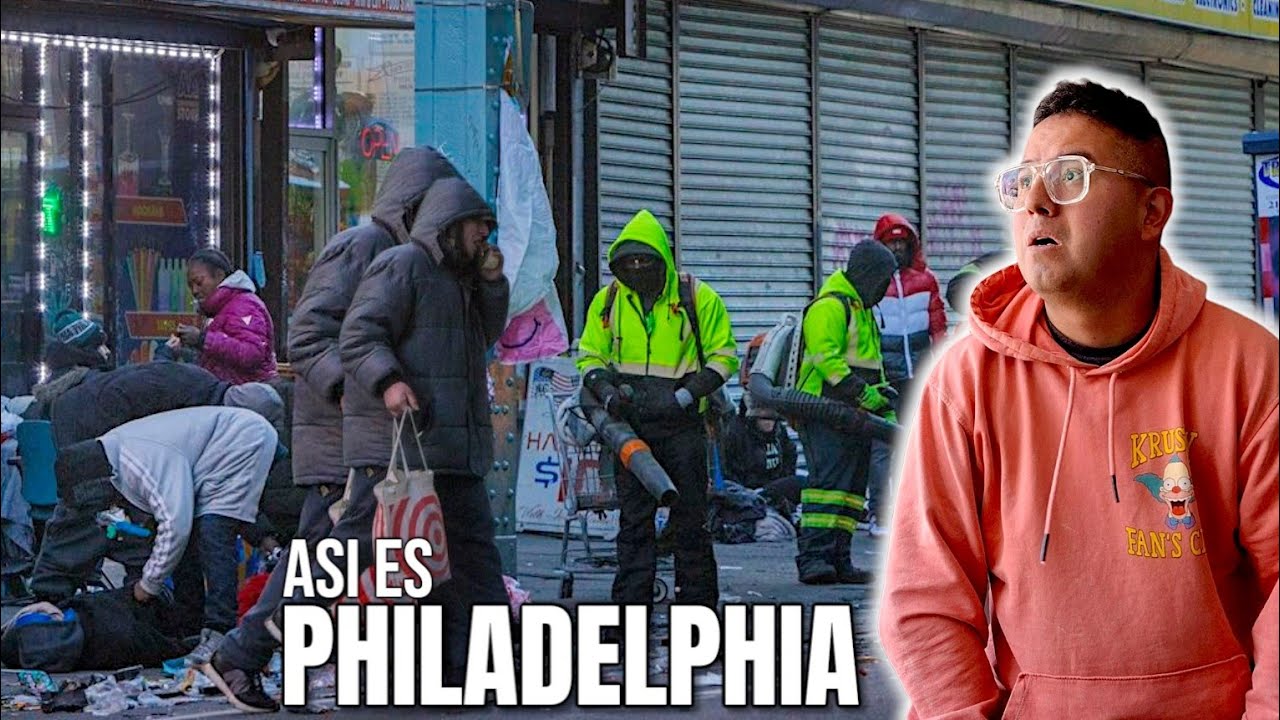 KENSINGTON PHILADELPHIA es una ciudad ZOMBIE 🧟‍♂️ JUSTO AL LADO DE ...
