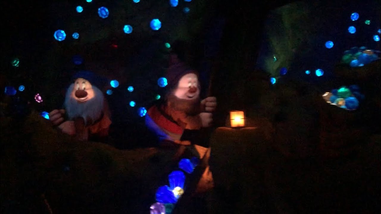 Seven Dwarfs Mine Train - FULL Experience - Queue and Ride - YouTube