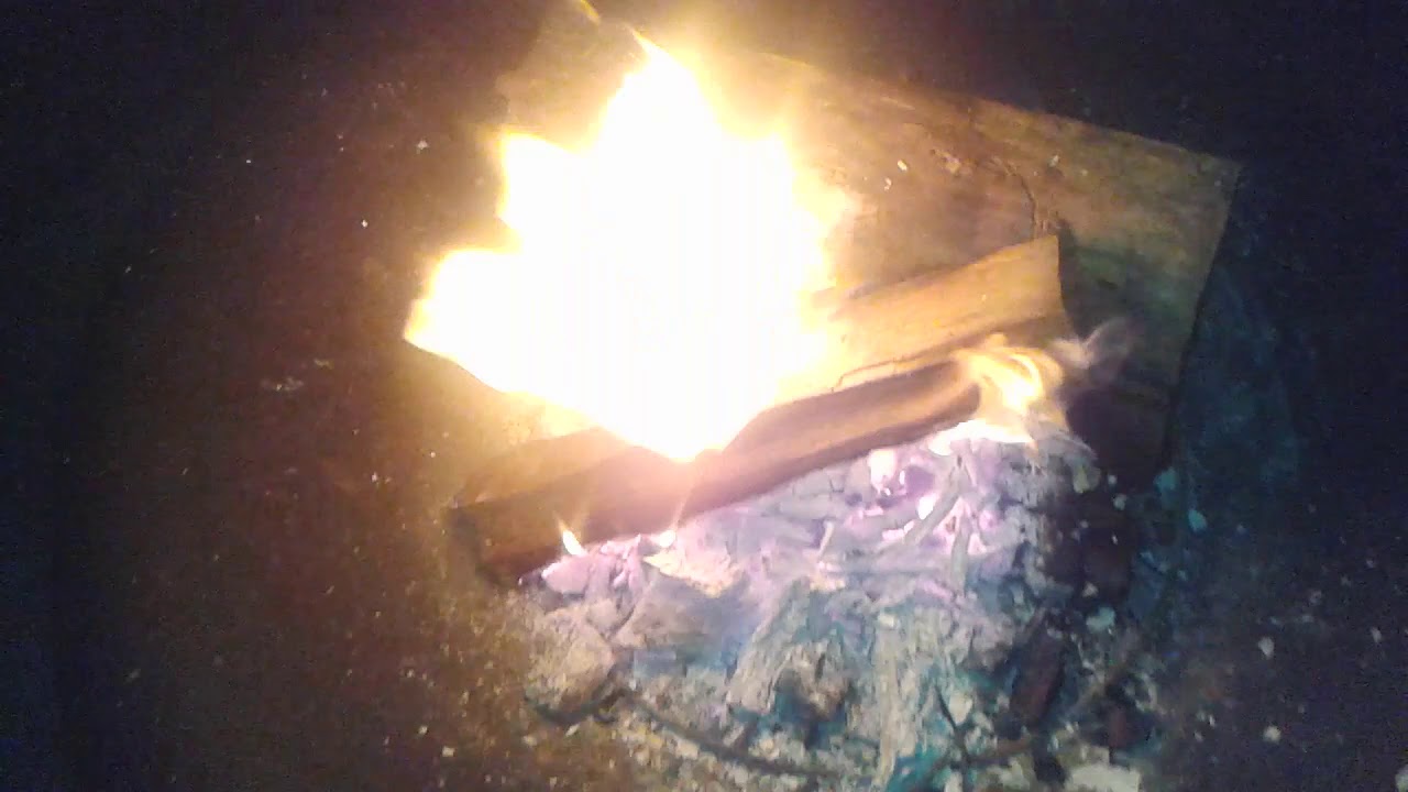 Burning Pack Of Bean Seeds - YouTube