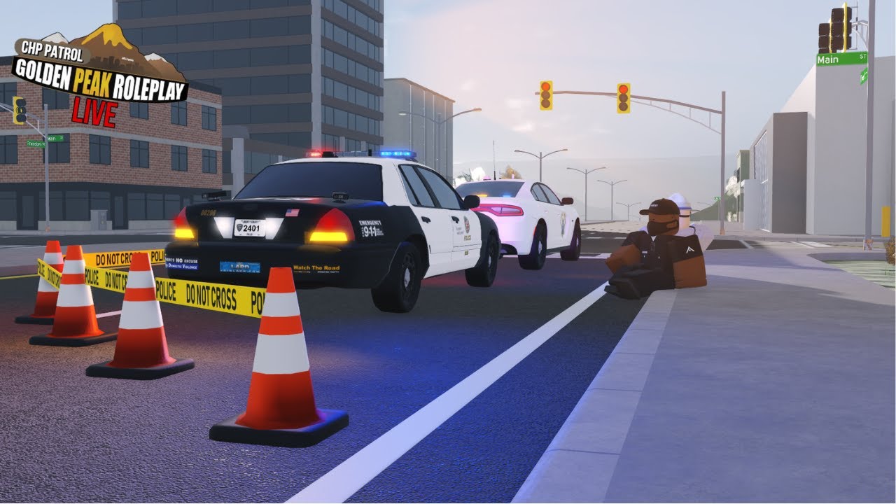 Crazy Night as CHP Lieutenant!! Part 1 l CHP patrolling LIVE | ERLC ...