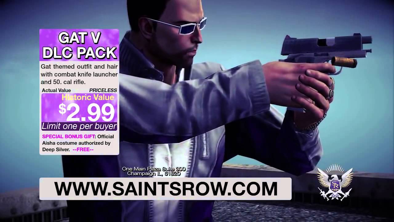 Saints Row IV - trailer DLC GAT V - YouTube