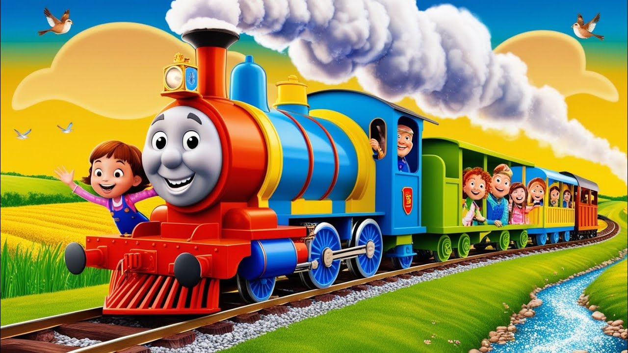 Chuk Chuk Rail Gadi |Fun train Song for kids| Hindi Rhymes & Nursery ...