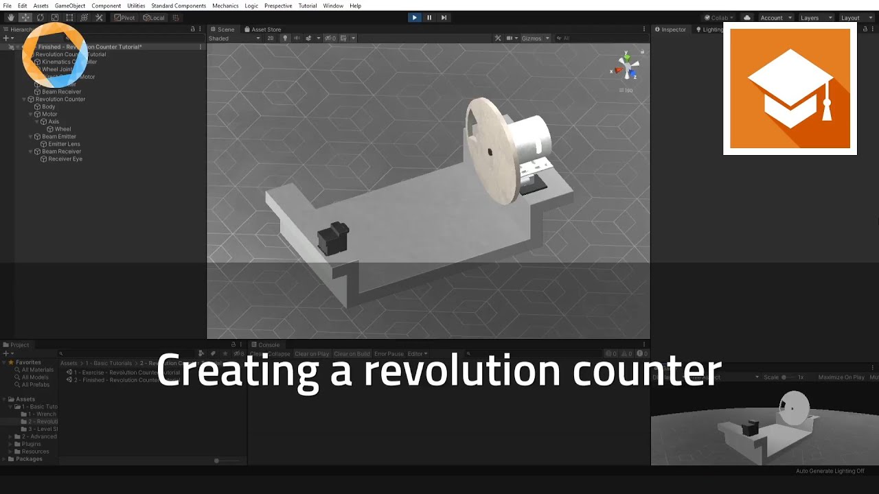 Prespective Tutorial: Creating a revolution counter - YouTube