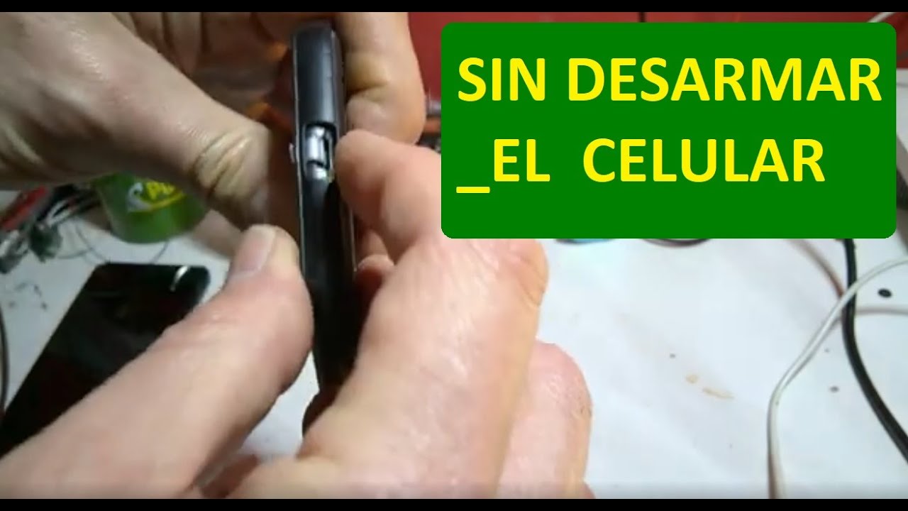 Arreglar Reparar pin de carga celular Micro USB "NO TIPO C", solución ...